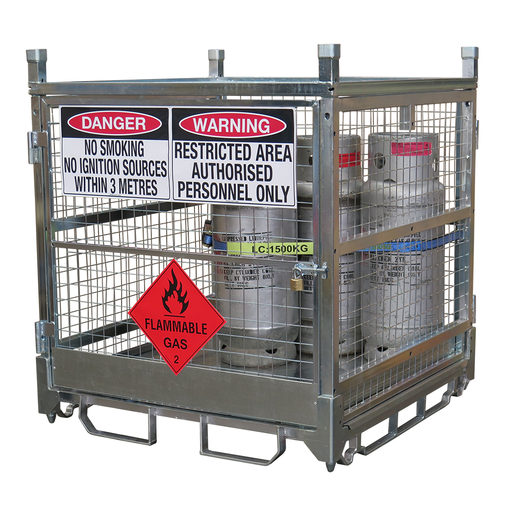 Transportable Gas Cylinder Cage – HD Space