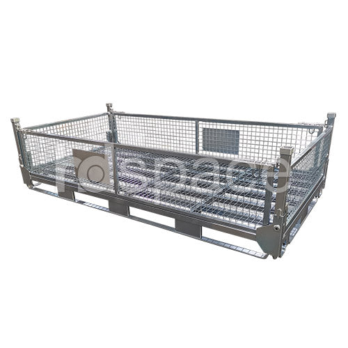 Double Collapsible Pallet Cage Half Height – HD Space